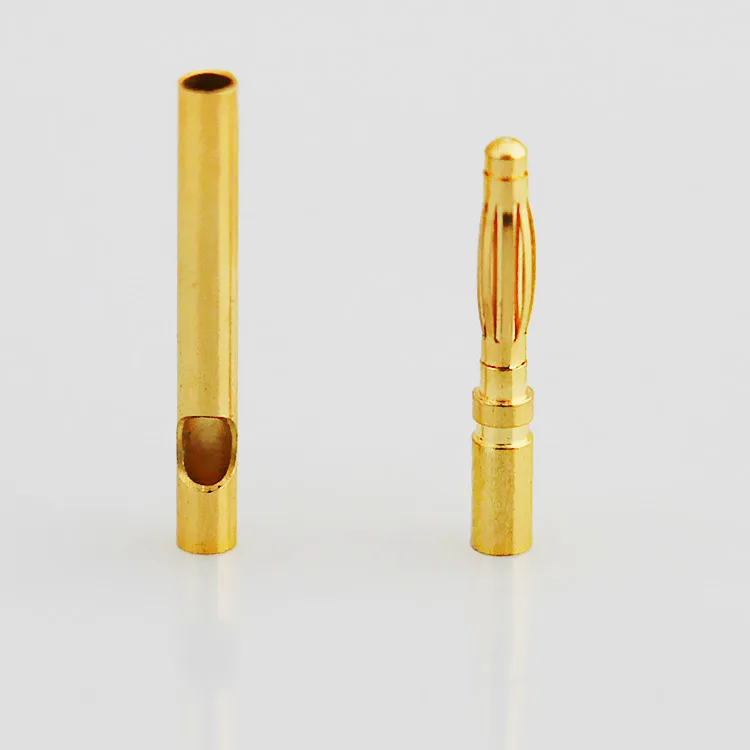 2mm Gold Rc Bullet Connector Banana Plug - Buy 2mm Bullet Connector,2mm ...