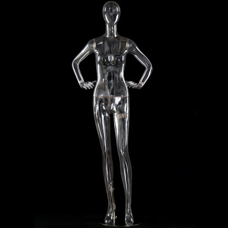 Eco-friendly Light Weight Transparent Mannequin - YSY-CARA-06