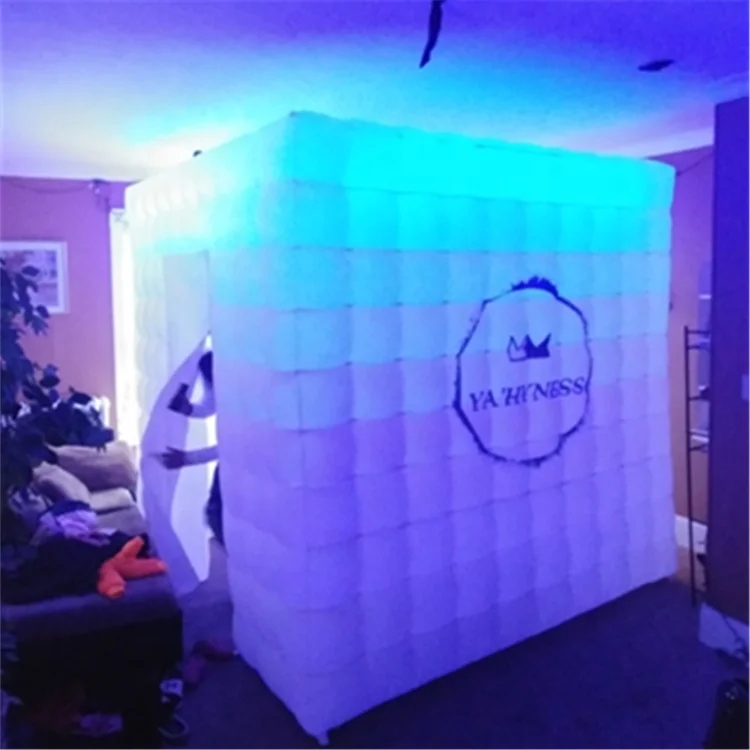 Inflatable Photo Booth With Led Inflatables Photobooth How To Decorate ...