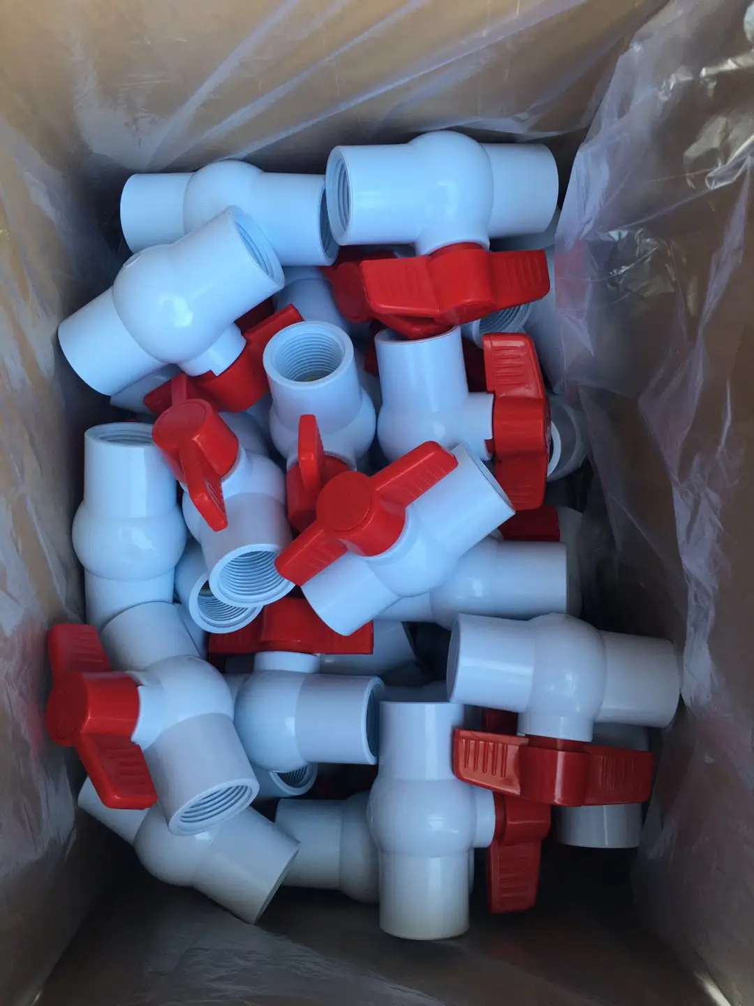 Dn15-dn100 Water Pipe Fitting UPVC/PVC Compact 2 Piece Ball Valve