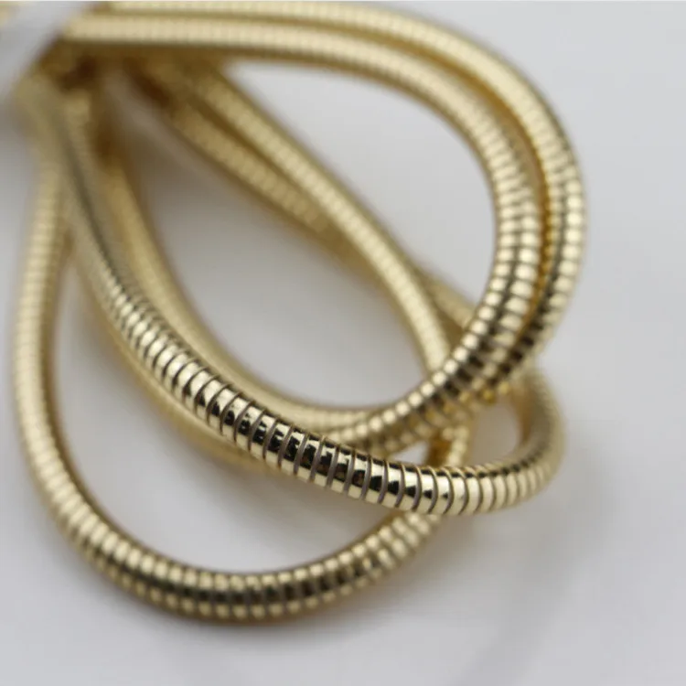 Luxury Metal Stainless Steel Spring Elastic Fast Charging Usb Charger ...