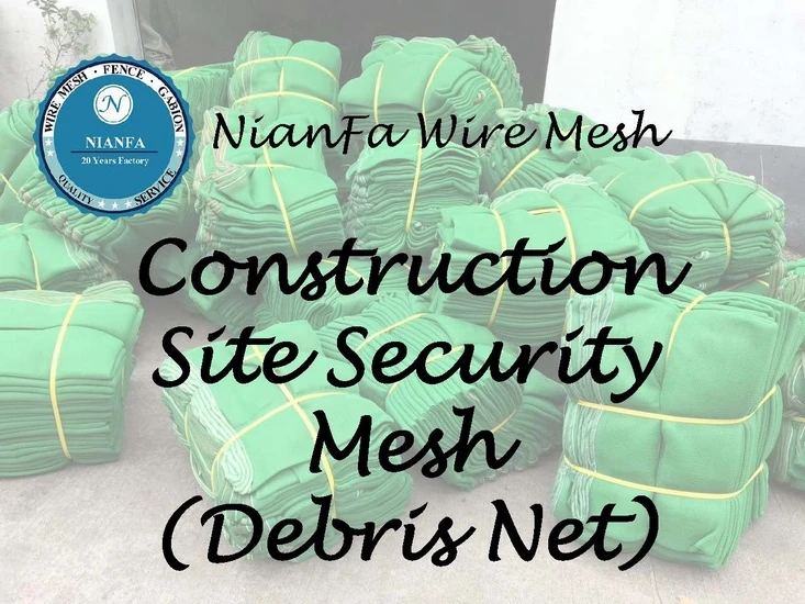 Dust Proof Mesh - Green Construction Safety Net by NIANFA