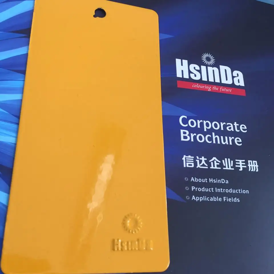 RAL 1026 Brilliant Yellow Powder Coating Paint - High Gloss