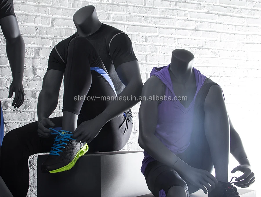 Female Sports Model Muscle Woman Mannequin Props Athletic