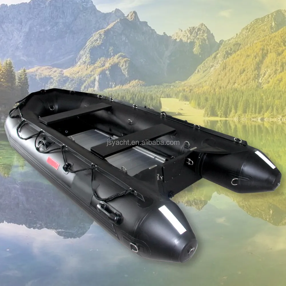 Coast Guard Black Color Inflatable Military Boat,0.9mm Pvc Inflatable ...