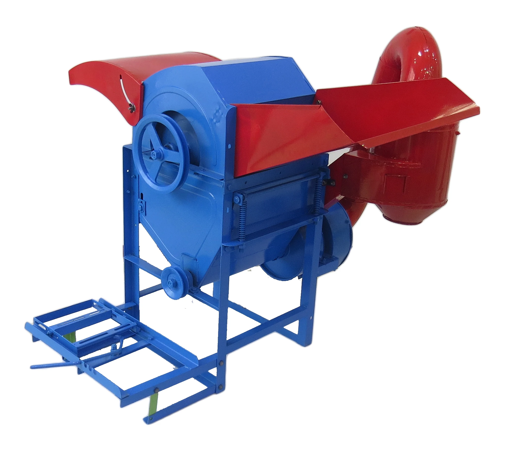 Electric Machine Rice Thresher Diesel Engine Mobile Rice Thresher ...