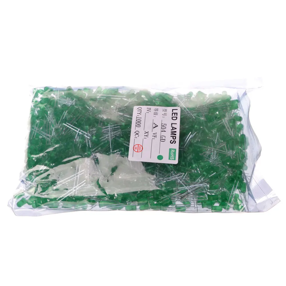 5mm Round Long Feet Led Diode Lights Green(1000pc) - Buy Diode Lights ...