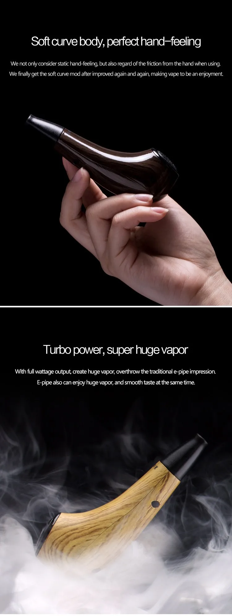 Resin Box Mod Vape Rubber Penis E Cigarette Kamry Turbo K E-pipe 35w 0. ...