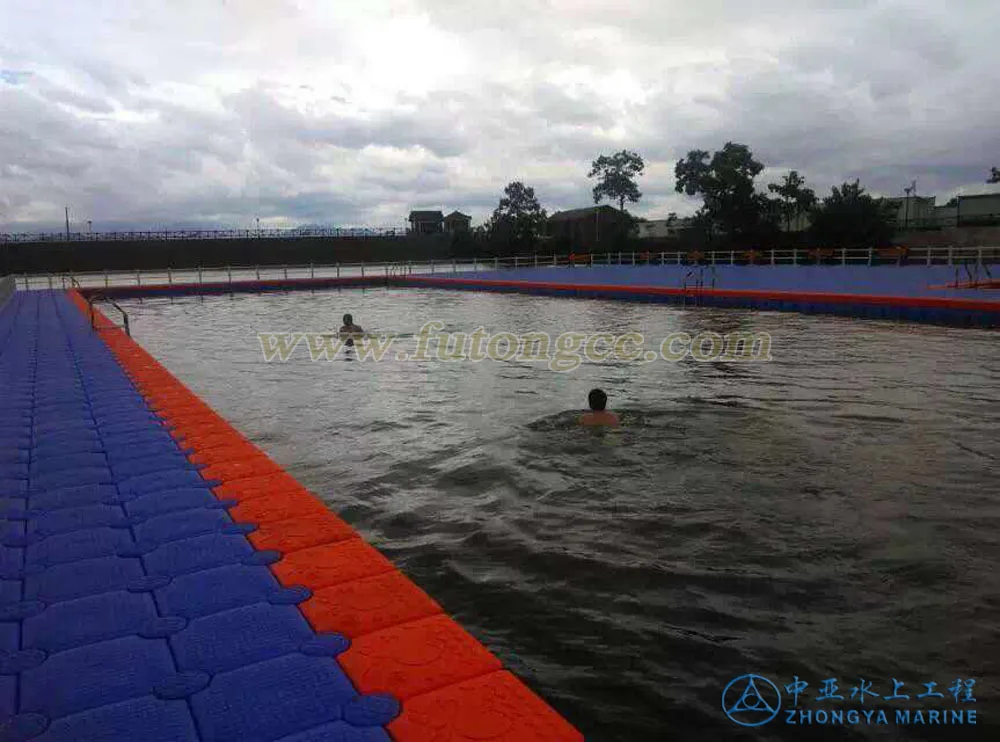 Floating Swimming Pool Made In China Pontoon Cube Easy Installed - Buy ...