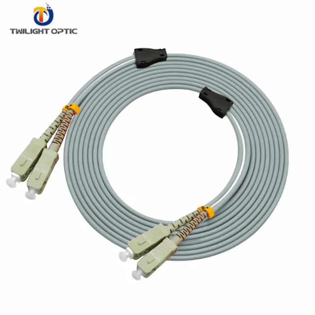 200m Armored Sc-sc 1g Multimode 4 Strands Fiber Optic Cable 62.5/125 ...