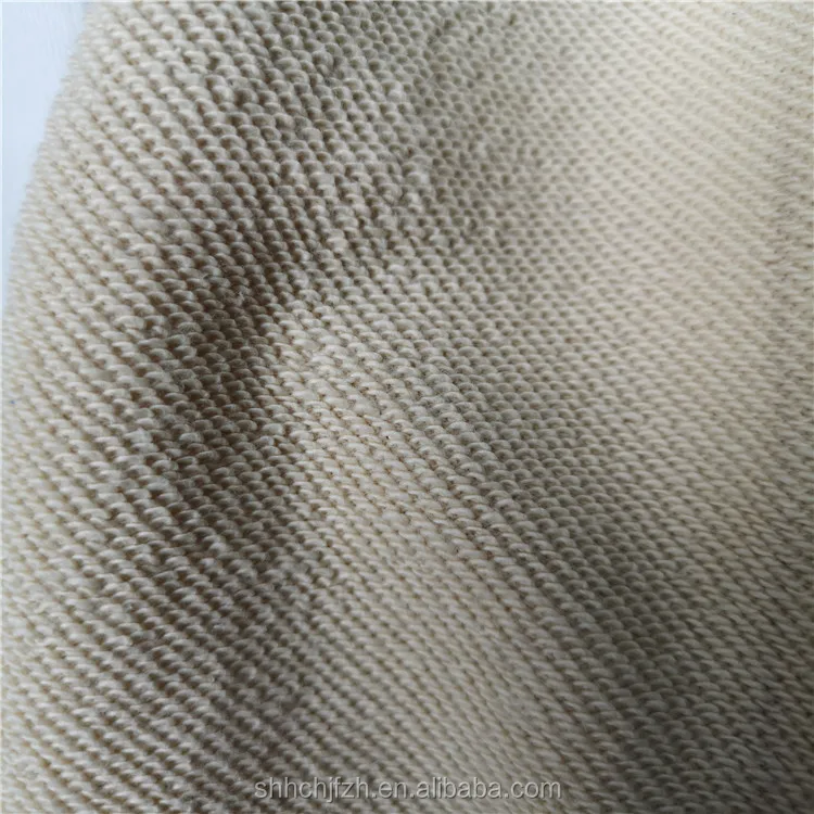Heavy 400 GSM Cotton French Terry Fabric - Custom Dyed, Soft & Eco ...
