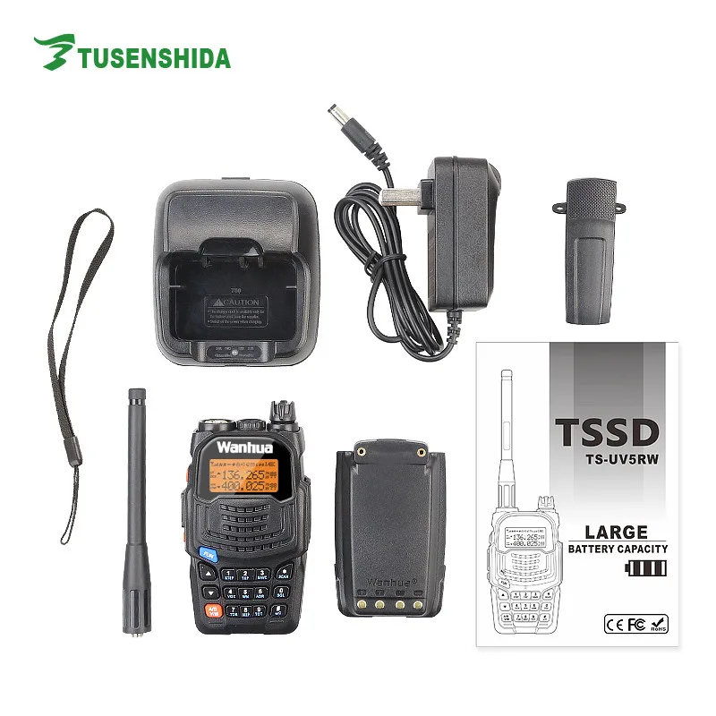 2017 Newest Vhf/uhf Handheld Two Way Radio Tssd-uv5rw 2800mah Battery For Sale - Buy Vhf/uhf ...