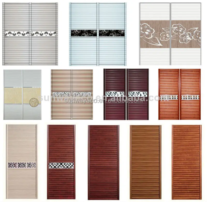 Custom WPC Decorative Sliding Closet Door Panels by Sunway Eco
