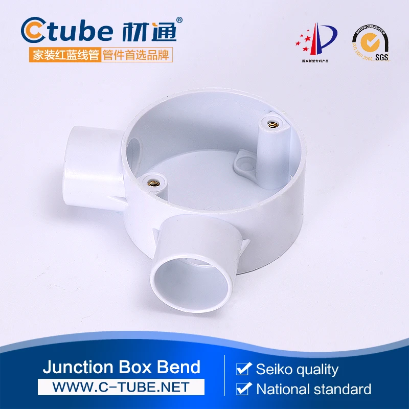 20mm,25mm Pvc Conduit Angle Box/conduit Junction Box - Buy Wall Mounted ...