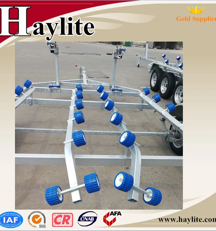 Hot Dip Galvanized Light Duty Double Watercraft Pwc Trailer With ...