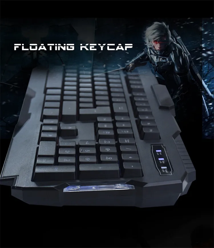 2022 Oem Custom Logo Keyboard Shenzhen New Wkb203 Backlight Rgb Gaming ...