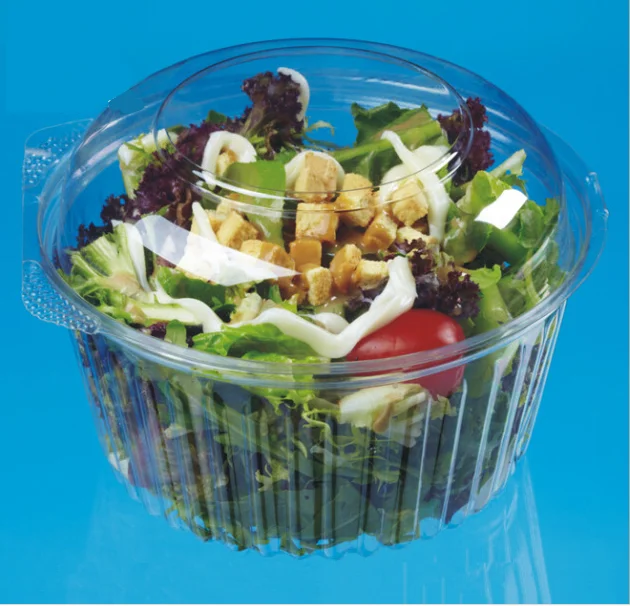 Hot Sale Clamshell Disposable Plastic Fruit Salad Tray Packaging Disposable Plastic Fruit Salad