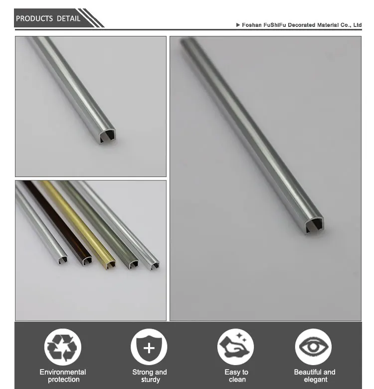 Stable Supply Aluminum Wall Tile Separator Line Profile - Buy Aluminum ...