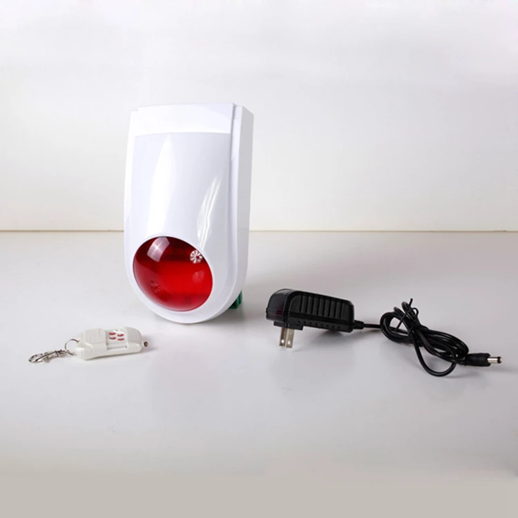 315mhz Or 433mhz Wireless Strobe Siren With Remote Controller - Buy ...