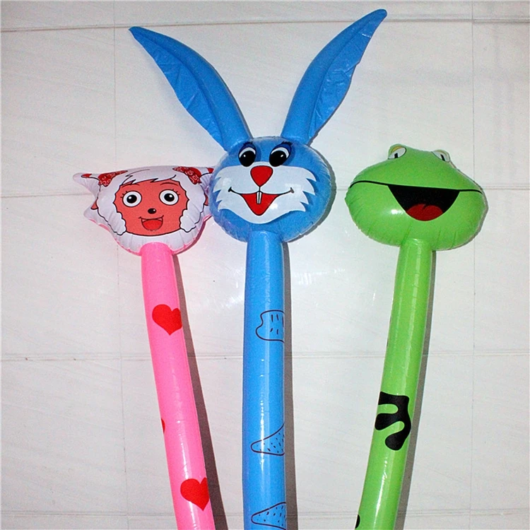 Wholesale PVC Children's Inflatable Toys - Animal Sticks