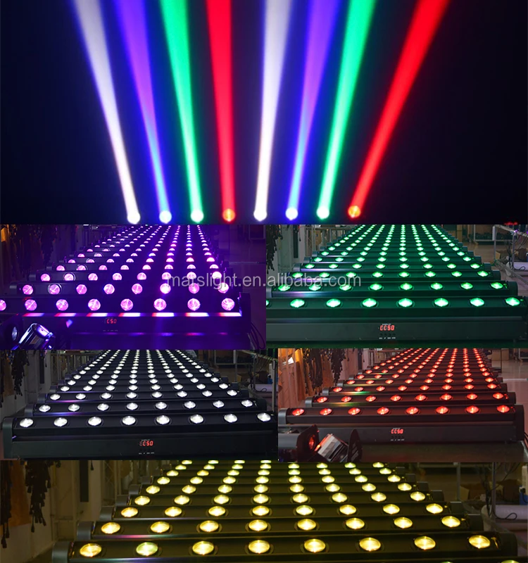 Cheap 8*10W Sweeper LED Moving Head Beam Light RGBW LED Bar