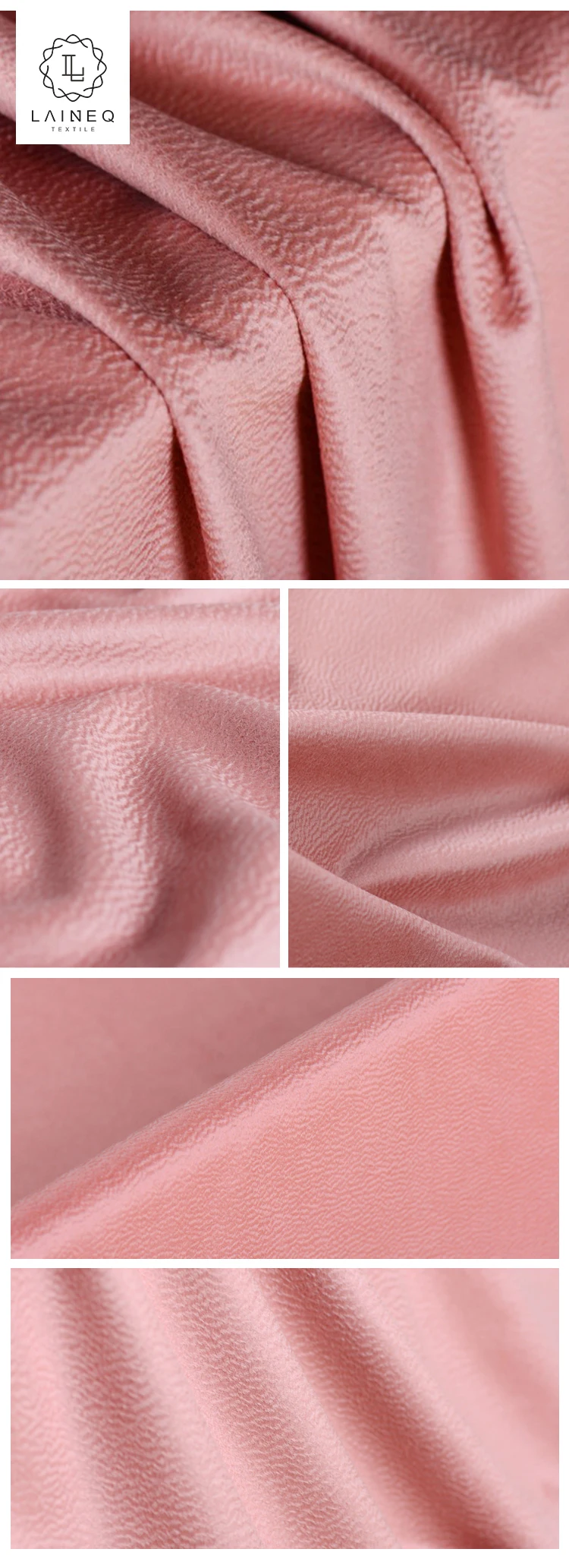 Luxury Brand Design Wool Pile Fabric Winter Coat Silk Wool Peach Fabric ...