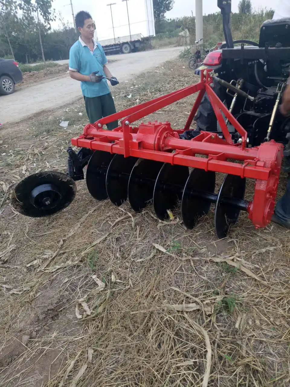 1LYQ(T)-320 Three-Point Mounted Disc Plough Cultivator for Farming ...