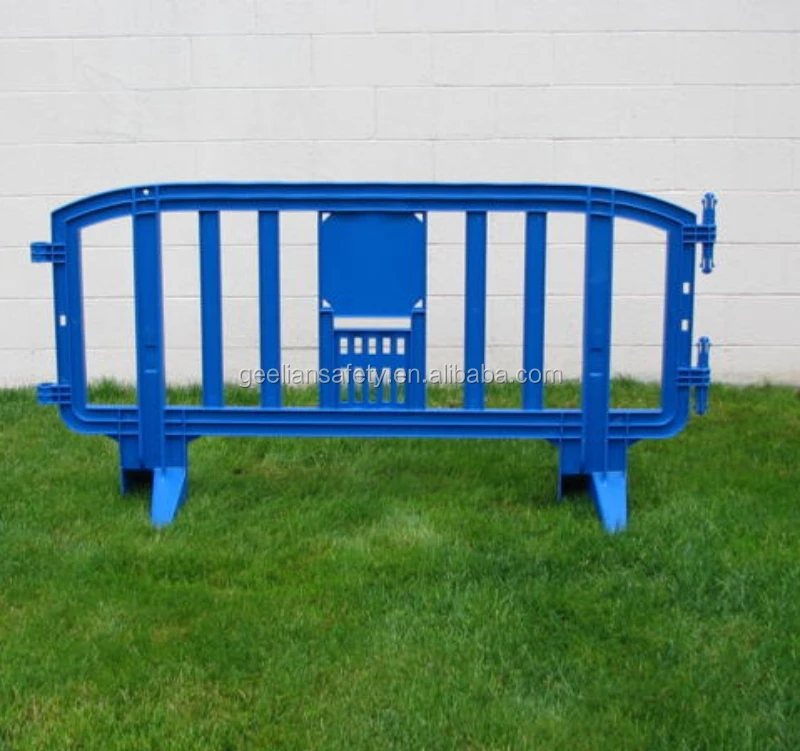 Durable Yellow/red Plastic Traffic Barriers for Safety