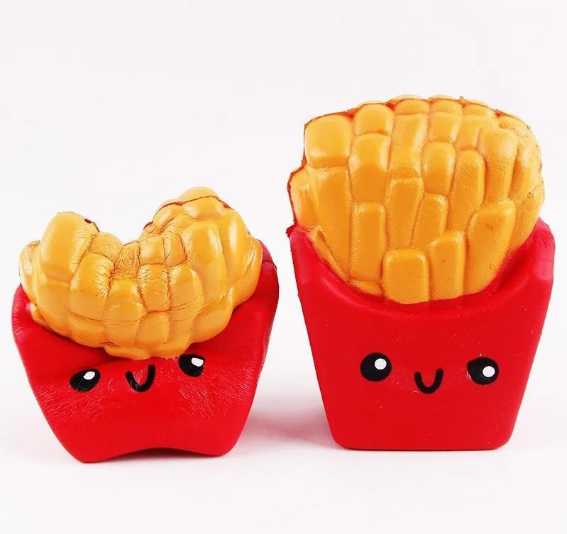 Mskwee Latest New Product Squishy Toy French Fries Pu Elastic Stress ...