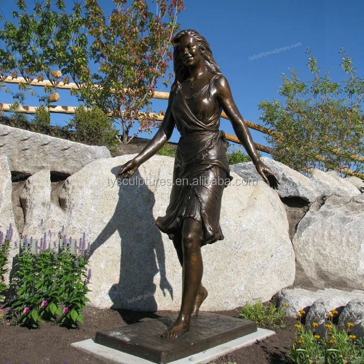 Custom Bronze Sculpture - Life Size Standing Female