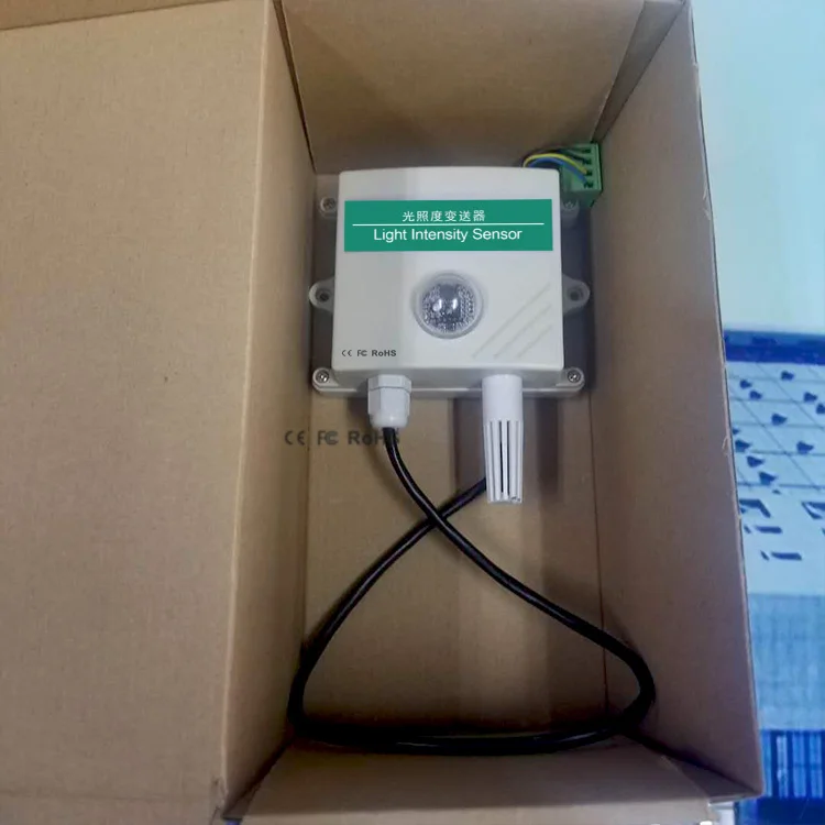 Agriculture Using 4-20ma Lux Sensor Rs 485 Light Lux Sensor 0-10v - Buy ...