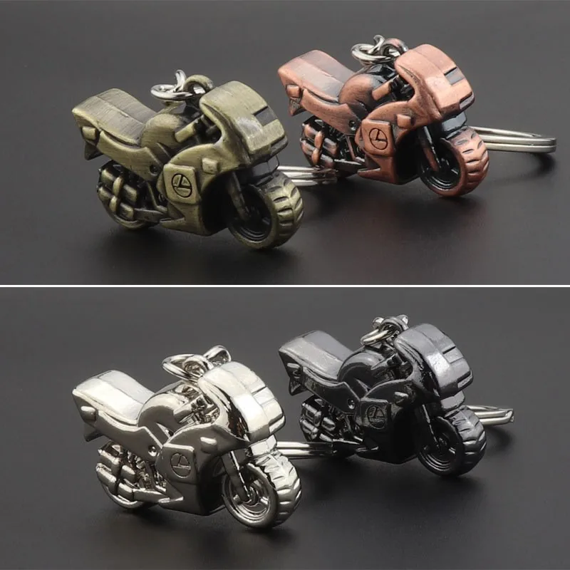 Cool Design 3D Motorcycle Shaped Metal Keychains Zinc Alloy Material 3D ...