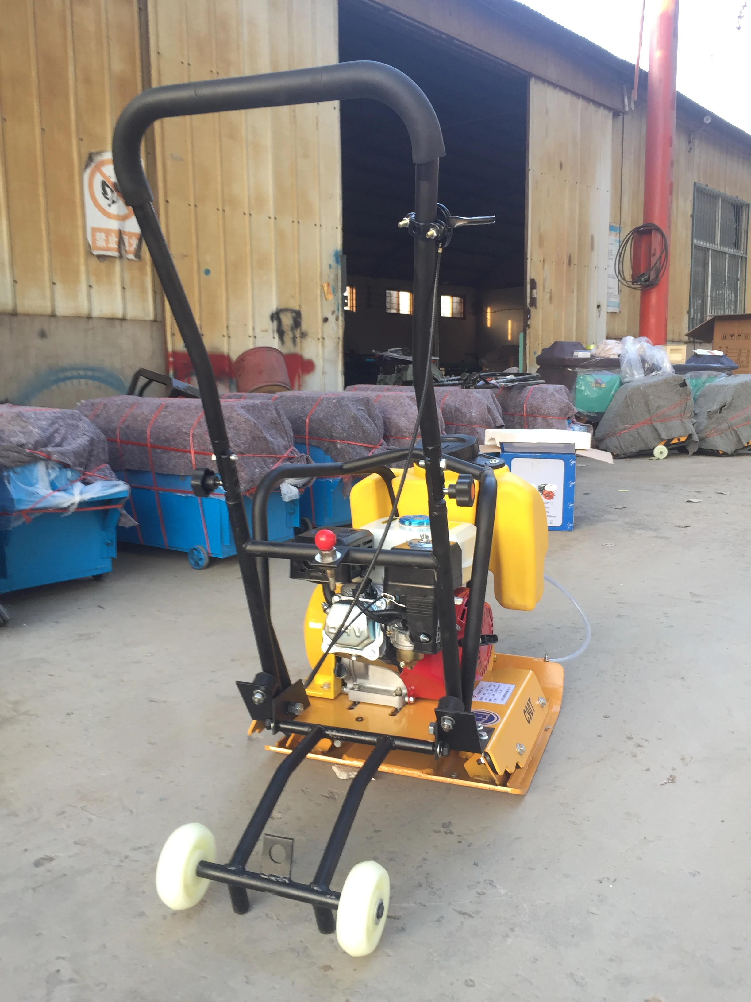 Small Vibratory Plate Compactor Machine - Buy Small Vibratory Plate ...