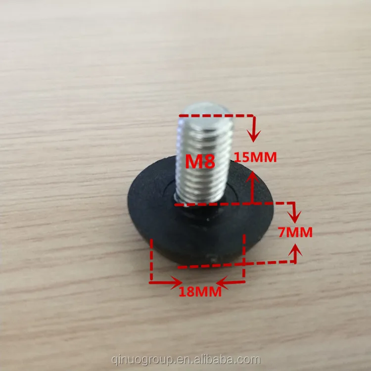 Metal Adjustable M6/M8/M10 Threaded Stem Furniture Leg Levelers