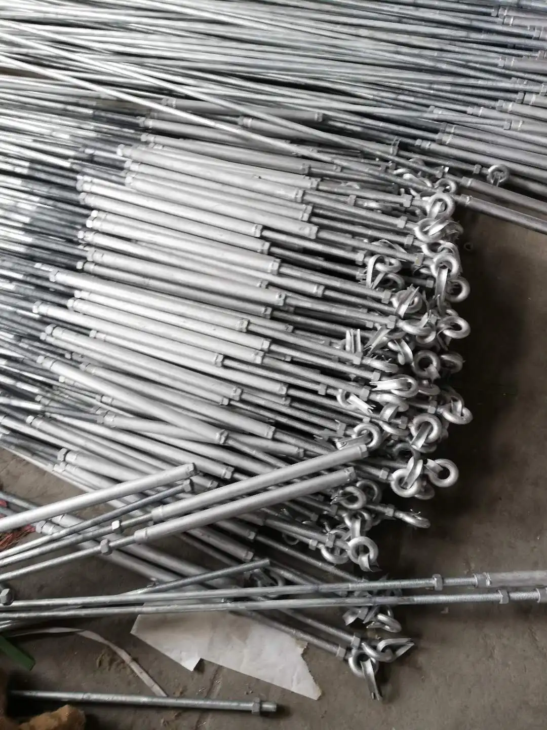 Sag Rod with Turnbuckle - Tube Type Stay Rod for Cable Ground Hardware