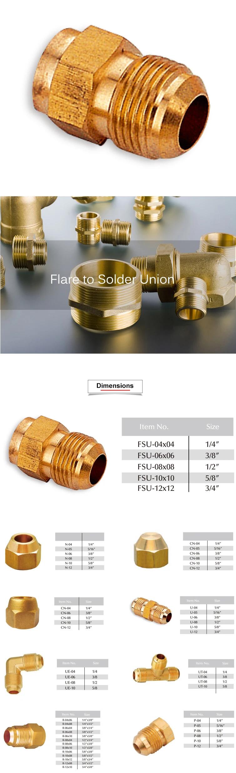 Brass Ferrule Hose Compression Pipe Fittings,Brass Fitting - Buy Brass ...