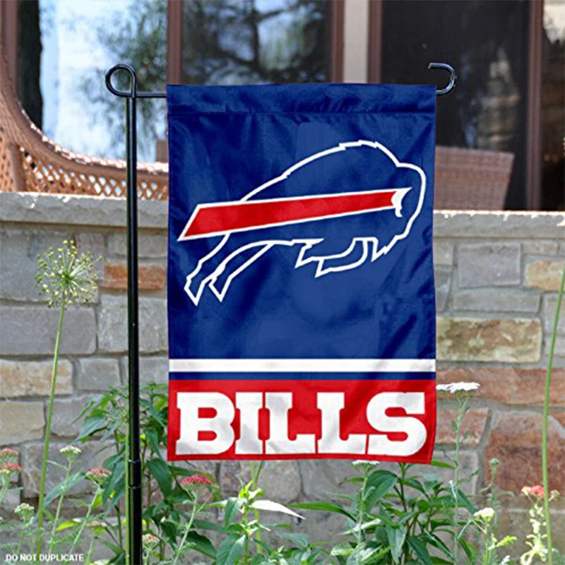 100d Buffalo Bills Flag For Decoration 3x5ft Printed Polyester Flag ...