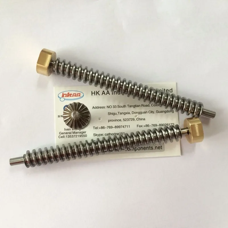Top Quality Stainless Steel Trapezoidal Thread Spindle Screw Shaft ...