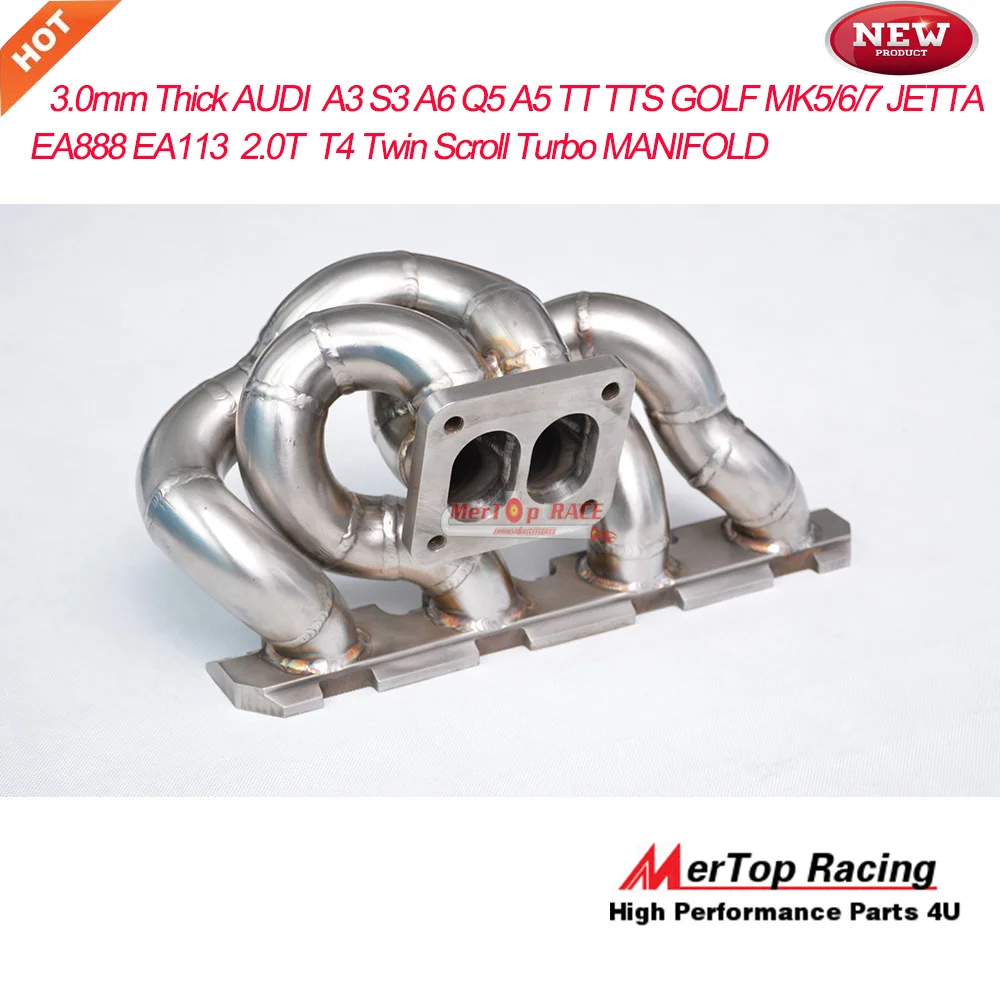 Mertop Race 3mm Thick Aud A3 S3 A5 Q5 A6 Tt Tts Vw Golf Mk5 Mk6 Ea888 ...