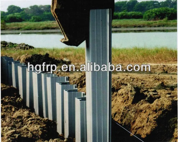 Composite Bulkhead - Buy Composite Bulkhead,Composite Sheet Pile,Frp ...