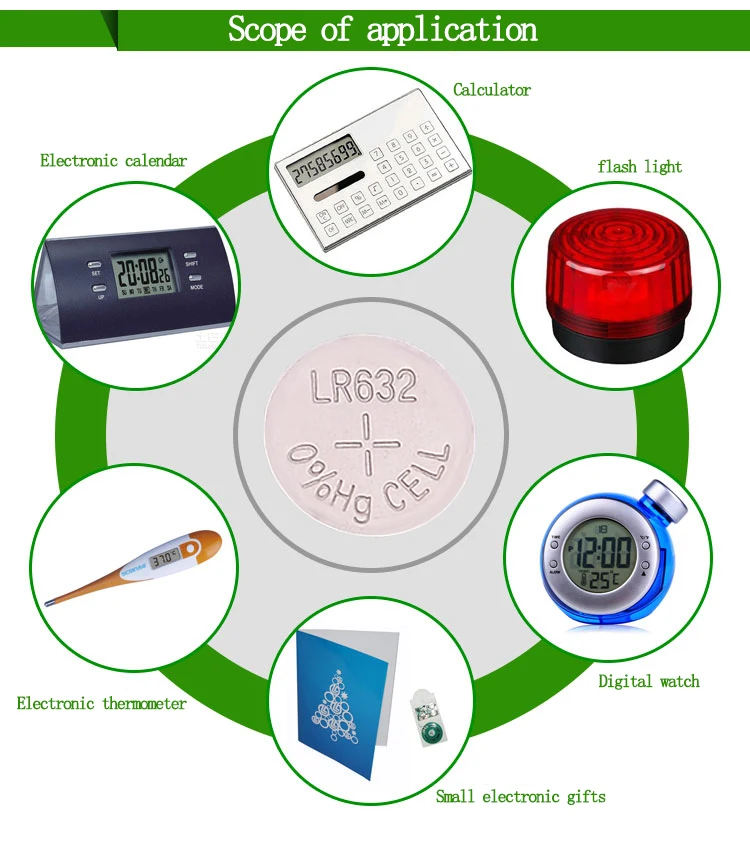 Alkaline Battery Lr932 Lr632 1.5v Button Cell Battery For Remote ...