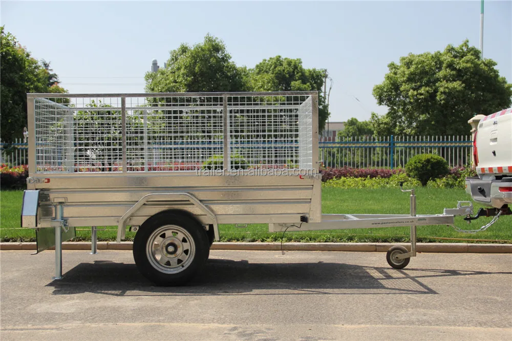 Best Galvanized Caged Utility Box Trailer for Sale