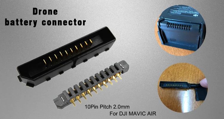 MISTA 10pin Pitch2.5mm Phantom 4 Connector - Reliable Power