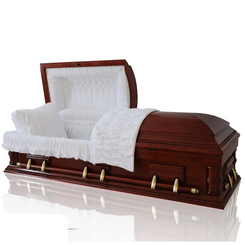 Js-a146 Wooden Casket With Acrylic Glass Casket - Buy Casket,Acrylic ...