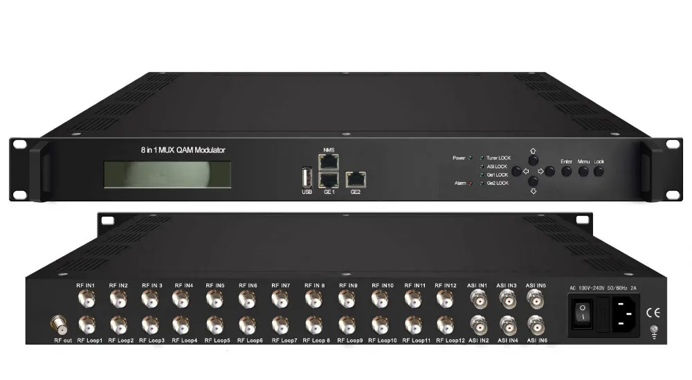 Sichuan 8 In 1 Cable Tv Multi Qam Modulator Ip For Catv Head End - Buy ...