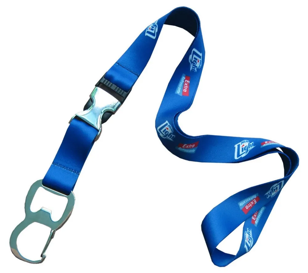 Promotional Custom Lanyard Beer Bottle Opener With Your Own Logo - Buy ...