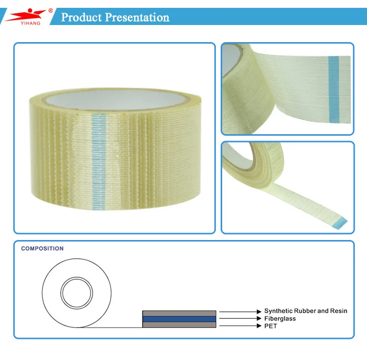 High-strength Bundling Strapping Fiber Glass Filament Adhesive Tape ...