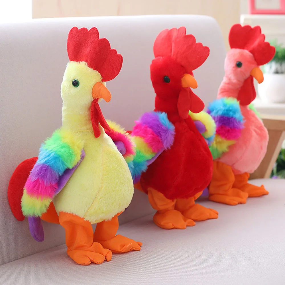 Yangzhou Supplier Soft Plush Dancing Chicken Toys For Kids - Buy ...