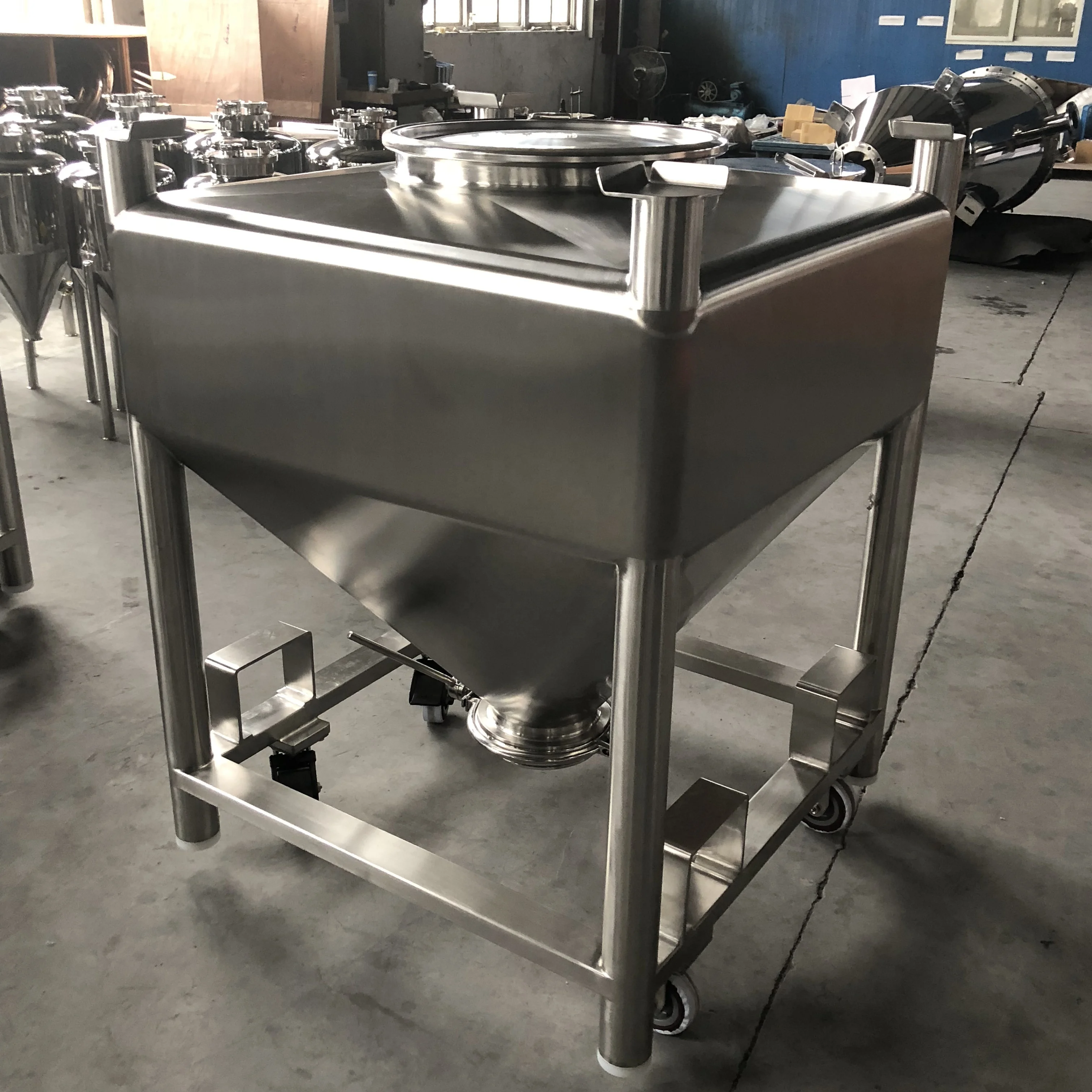 400L Stainless Steel IBC Tote - Durable & Versatile