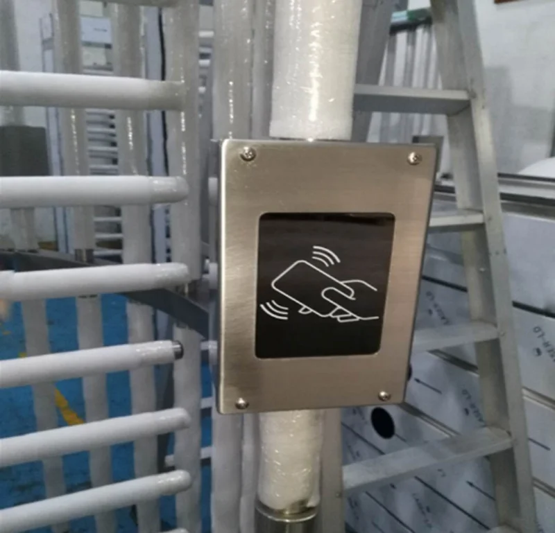 Fingerprint Access Control Rotating Gate - High Security